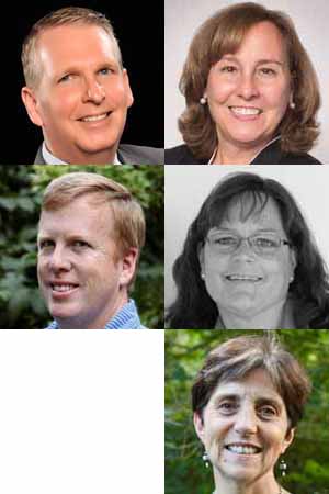 Brett Frazier, Denise Galambos, Randy Osteen, Sarah Maher and Nancy ...
